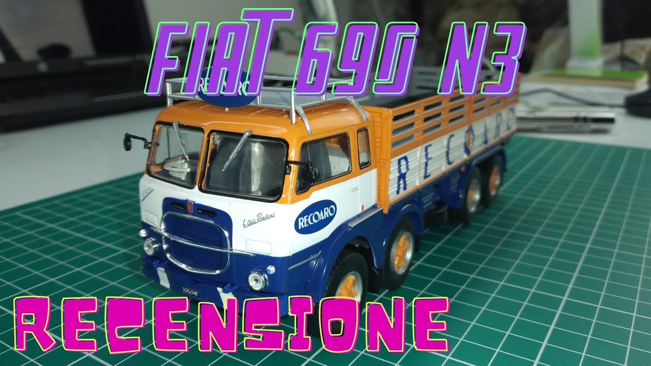 Camion d'epoca - Deagostini - FIAT 690 N3 - RECOARO - 1968 - YouTube