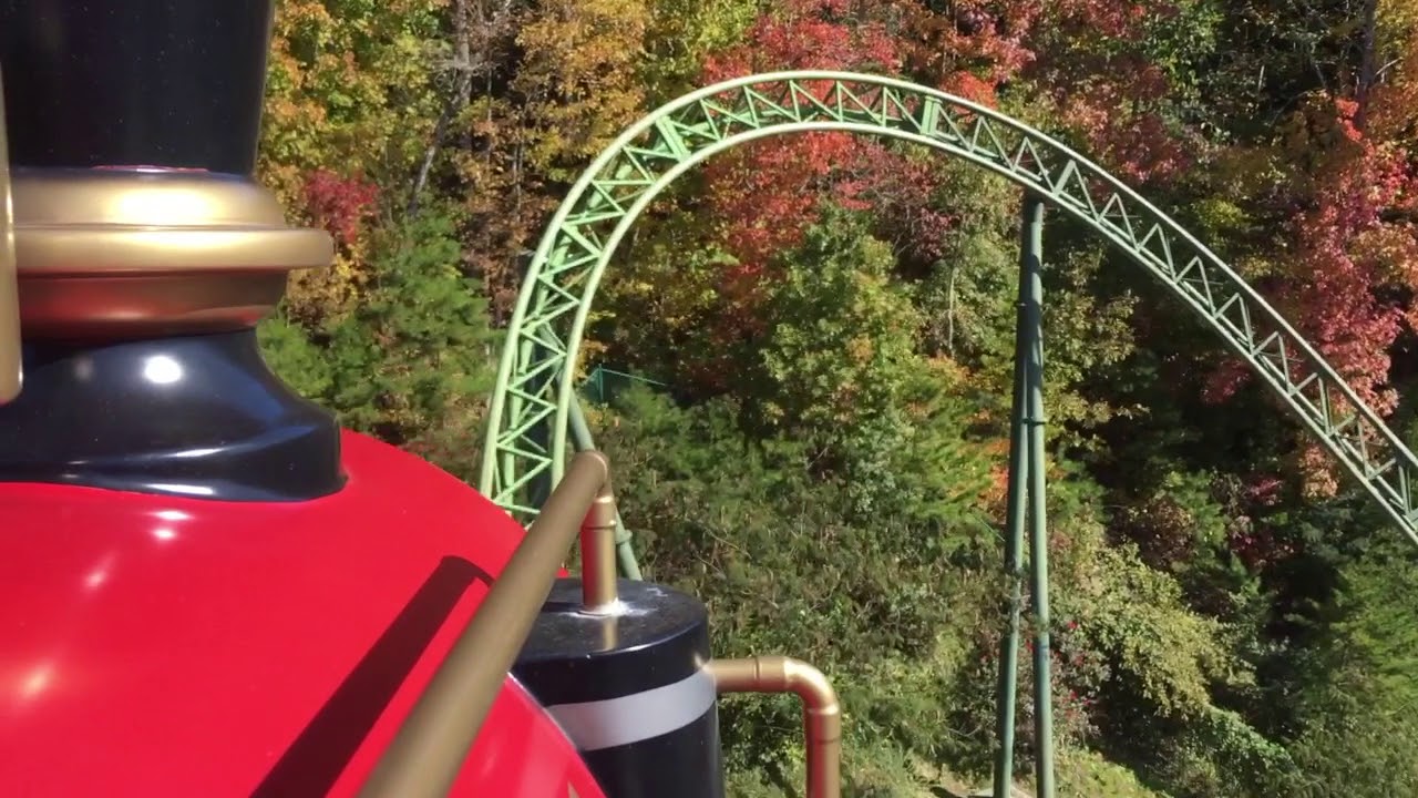 Dollywood Rides Firechaser Express Dollywood Roller Coaster Front Row ...