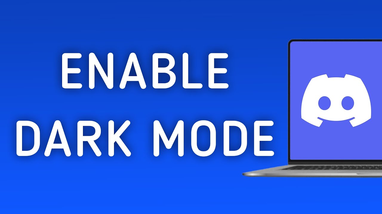 How To Enable Dark Mode On Discord App On PC (New Update) - YouTube