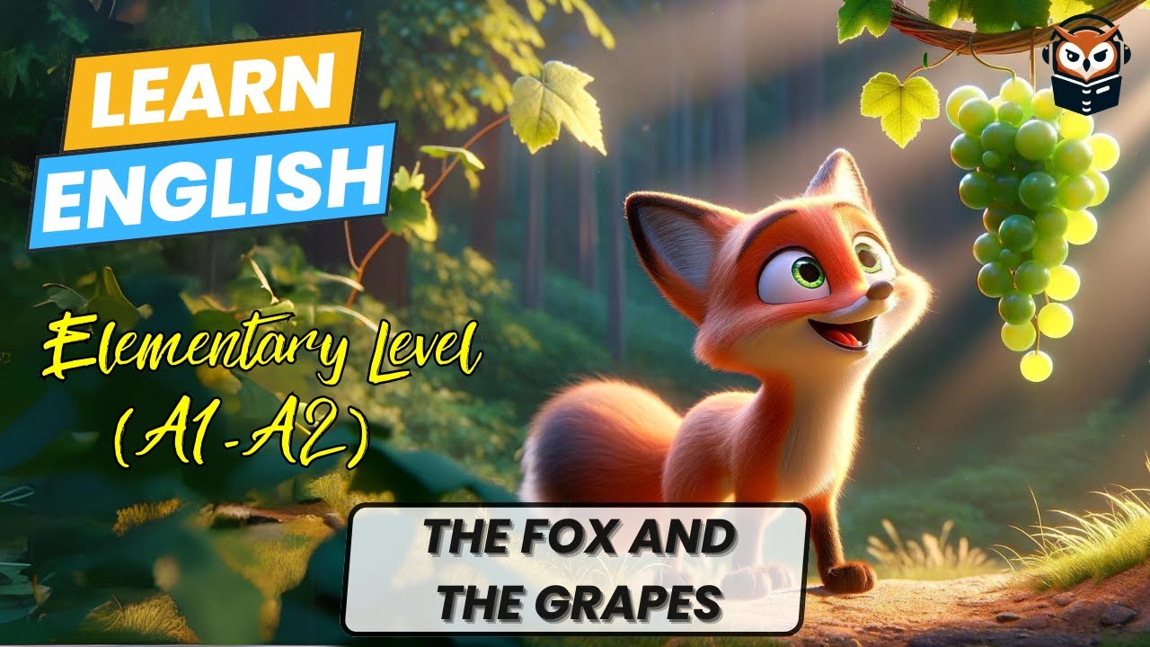 The Fox and The Grapes( Improve your English｜English Listening Skills ...