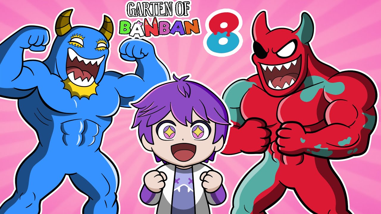 ¡ESTO es una LOCURA! 🚨 GARTEN OF BANBAN 8 ANTIDEVIL Juego Completo ...