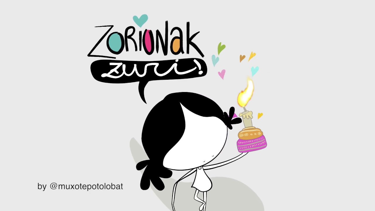 Zorionak zuri!! by @muxotepotolobat - YouTube