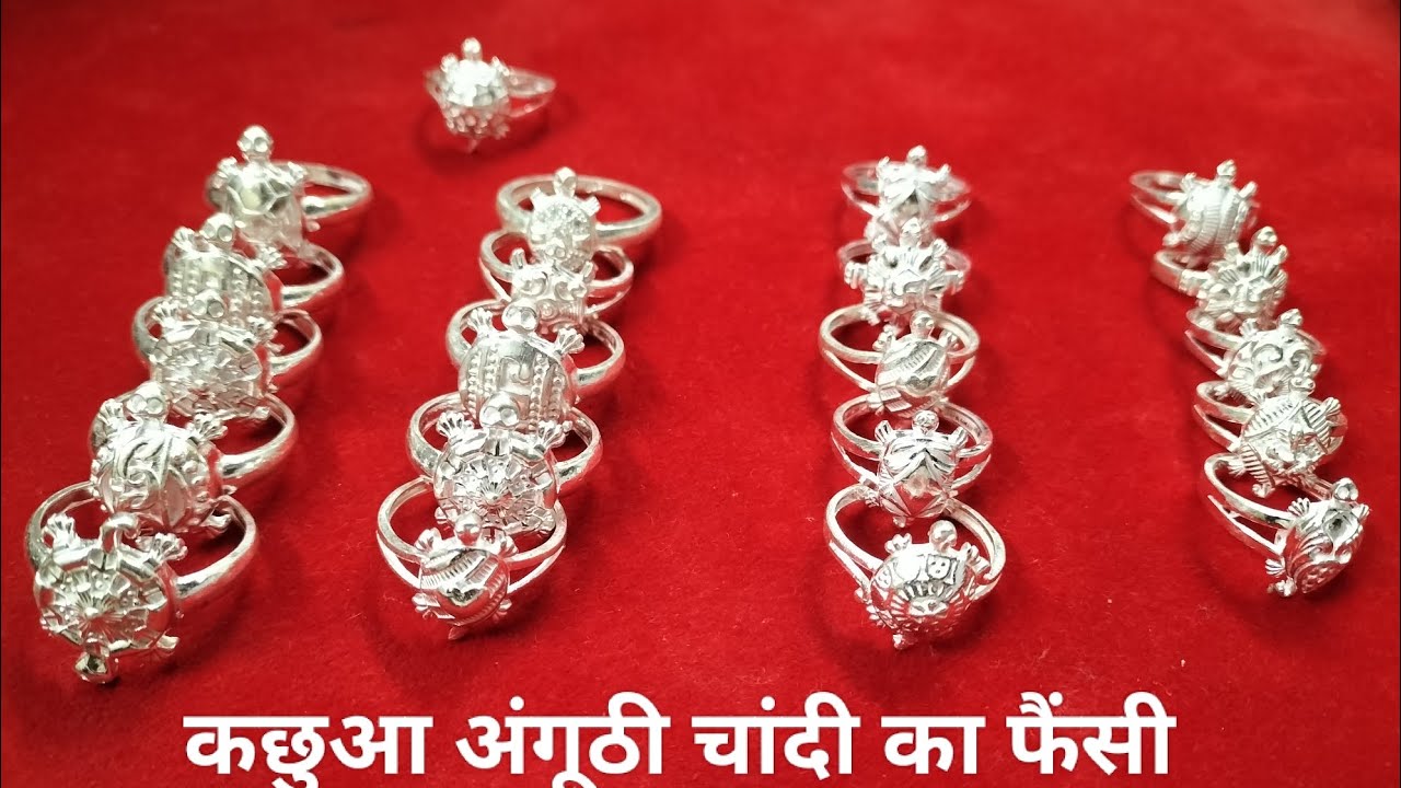new model kachhua anguthi silver #fancy #jewellery #silver #2023 # ...