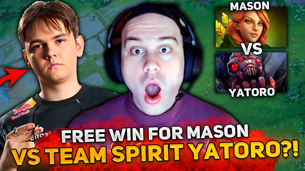 FREE WIN FOR MASON vs TEAM SPIRIT YATORO (RADDAN) on BROODMOTHER ...