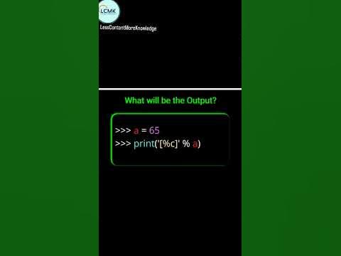 did you know🙆‍♀️ the answer🤔 python interview question #coder #pythontutorial #viral #shaorts # ...
