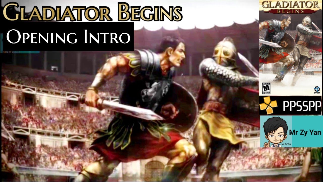 Gladiator Begins PSP | Opening Intro - YouTube