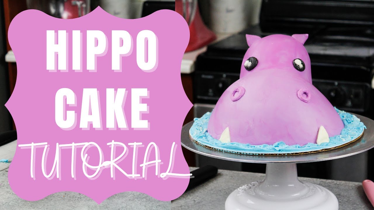 Hippo Cake | CHELSWEETS - YouTube