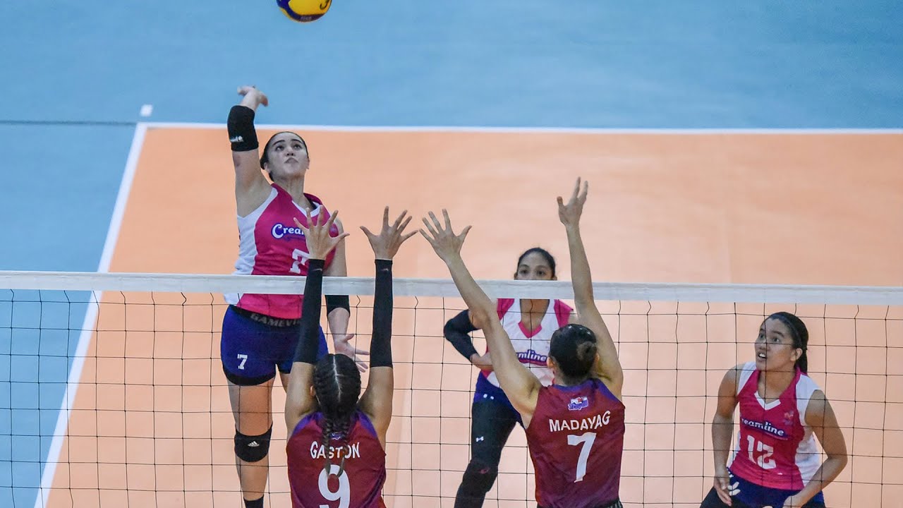 Top 10 Spikes - Michele Gumabao | 2021 PVL Open Conference - YouTube