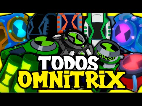 TODOS OS OMNITRIX QUE APARECERAM EM BEN 10!!!!!