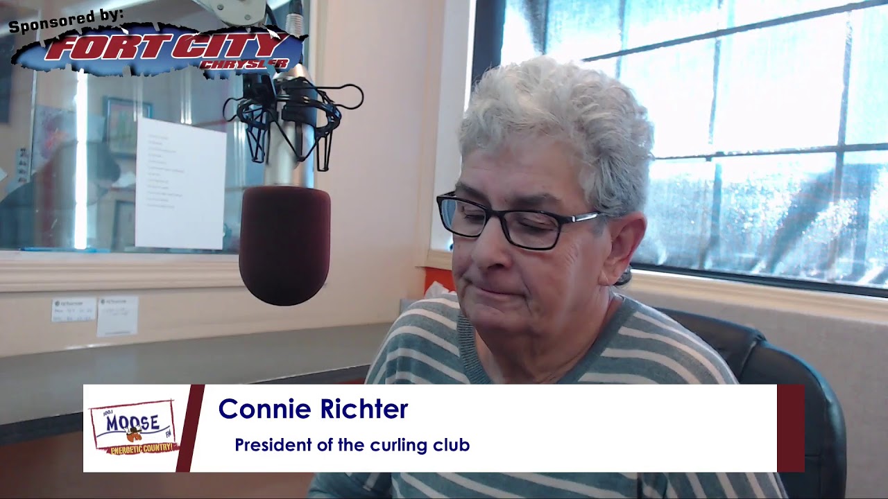 Connie Richter President of the Curling Club - YouTube