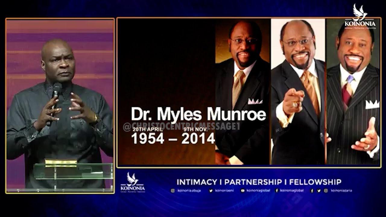 THIS IS WHY APOSTLE JOSHUA SELMAN ACKNOWLEDGED HIS MENTOR DR. MYLES ...