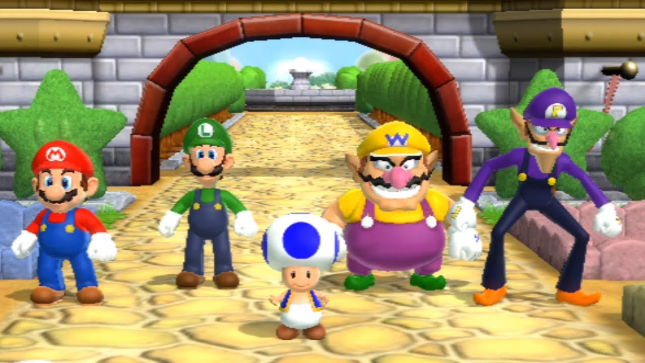 Mario Party 9 - Garden Battle - YouTube