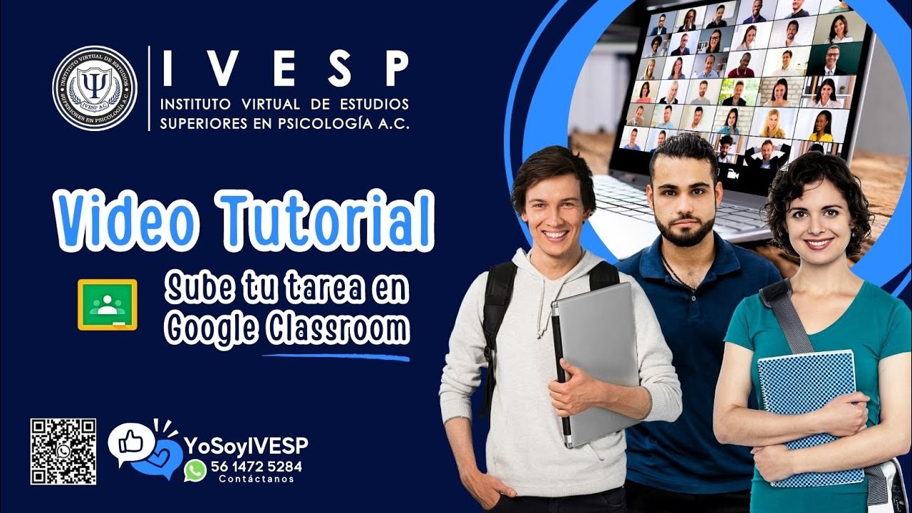 TUTORIAL: SUBIR TAREA A PLATAFORMA CLASSROOM - YouTube