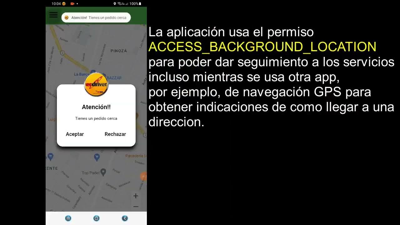 Por que se necesita el permiso ACCESS_BACKGROUND_LOCATION - YouTube