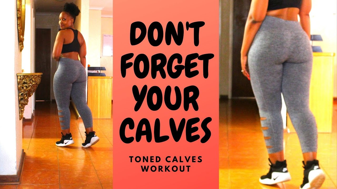 QUICK CALF WORKOUT-NO EQUIPMENT - YouTube