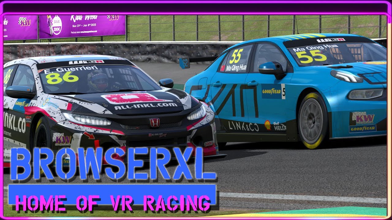 Raceroom VR - WTCR Fantasy Season - Interlagos - Rennen 1 - YouTube