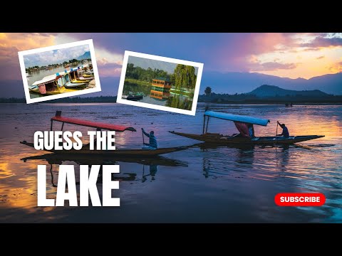 Guess the Lake Challenge 🌊 | Can You Identify These 60 Famous Lakes ...