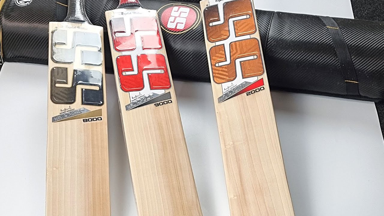 SS MASTER 9000,8000 AND 2000 CRICKET BAT REVIEW SEPTEMBER 2022 - YouTube