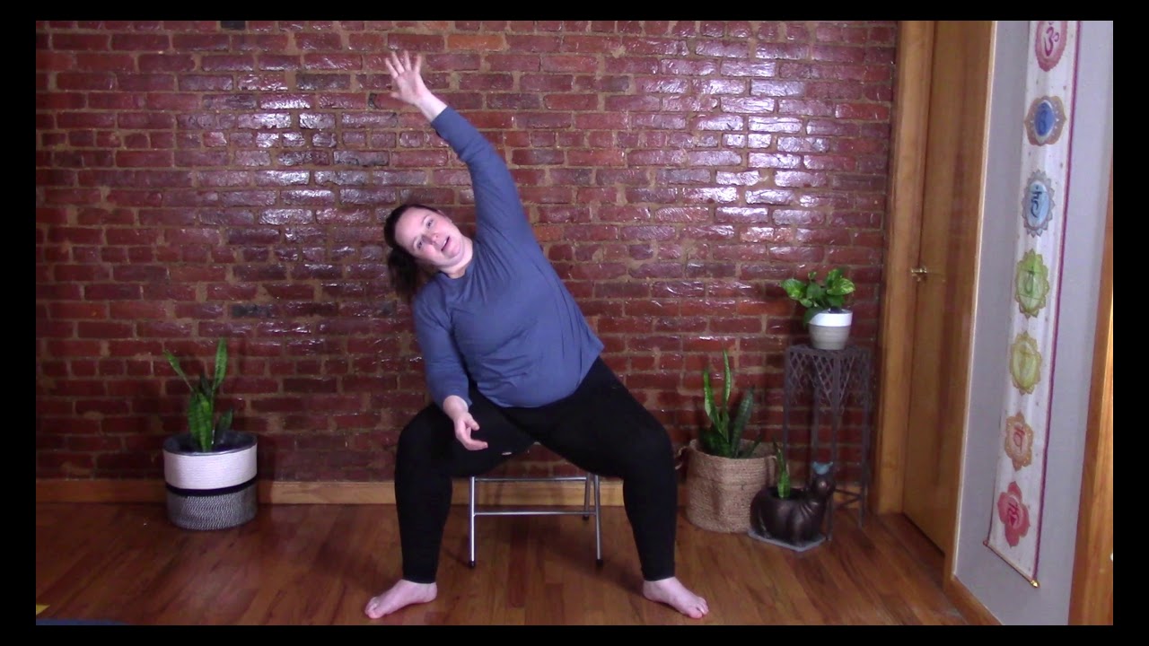 Beginner Chair Yoga: All ages, sizes, genders and levels of mobility ...