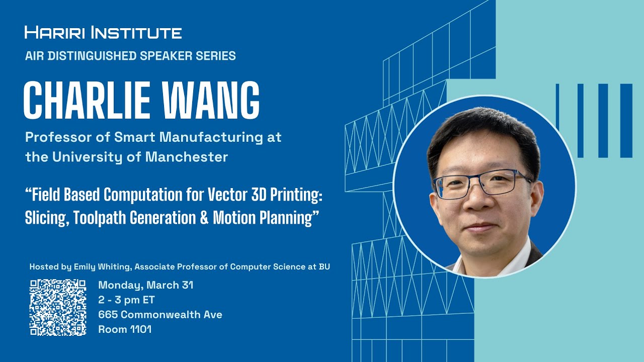 AIR Distinguished Speaker: Professor Charlie Wang, University of ...