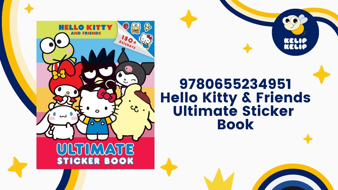 9780655234951 Hello Kitty & Friends Ultimate Sticker Book - YouTube
