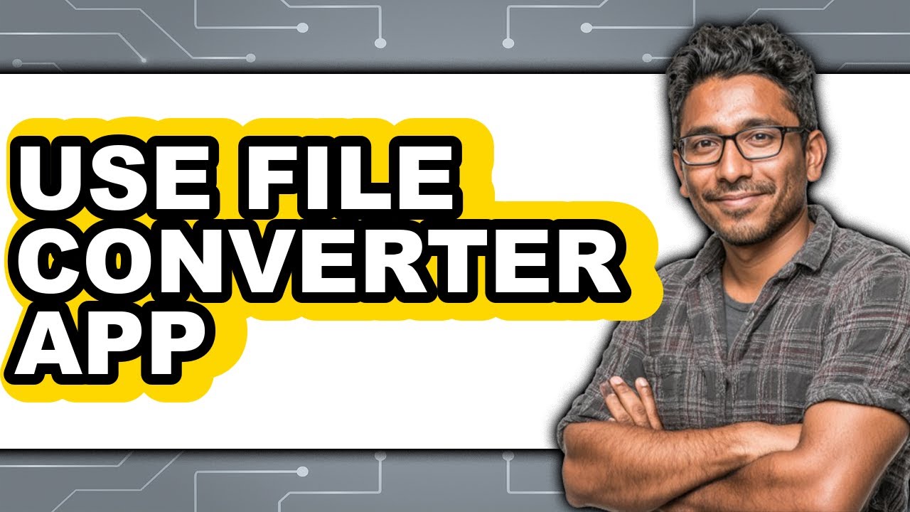 How to Use File Converter App (Easy Method) - YouTube