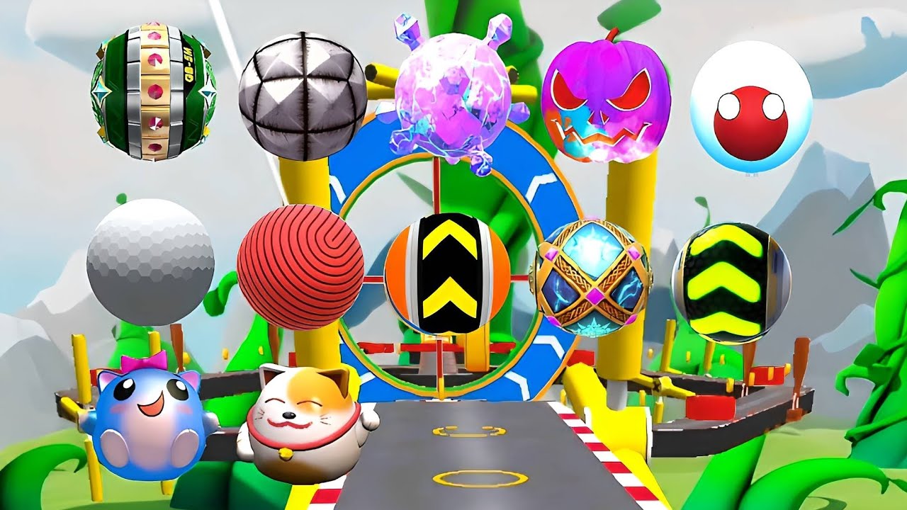 Going Balls VS Rolling Balls VS Blast Balls - Electrifying SpeedRun ...