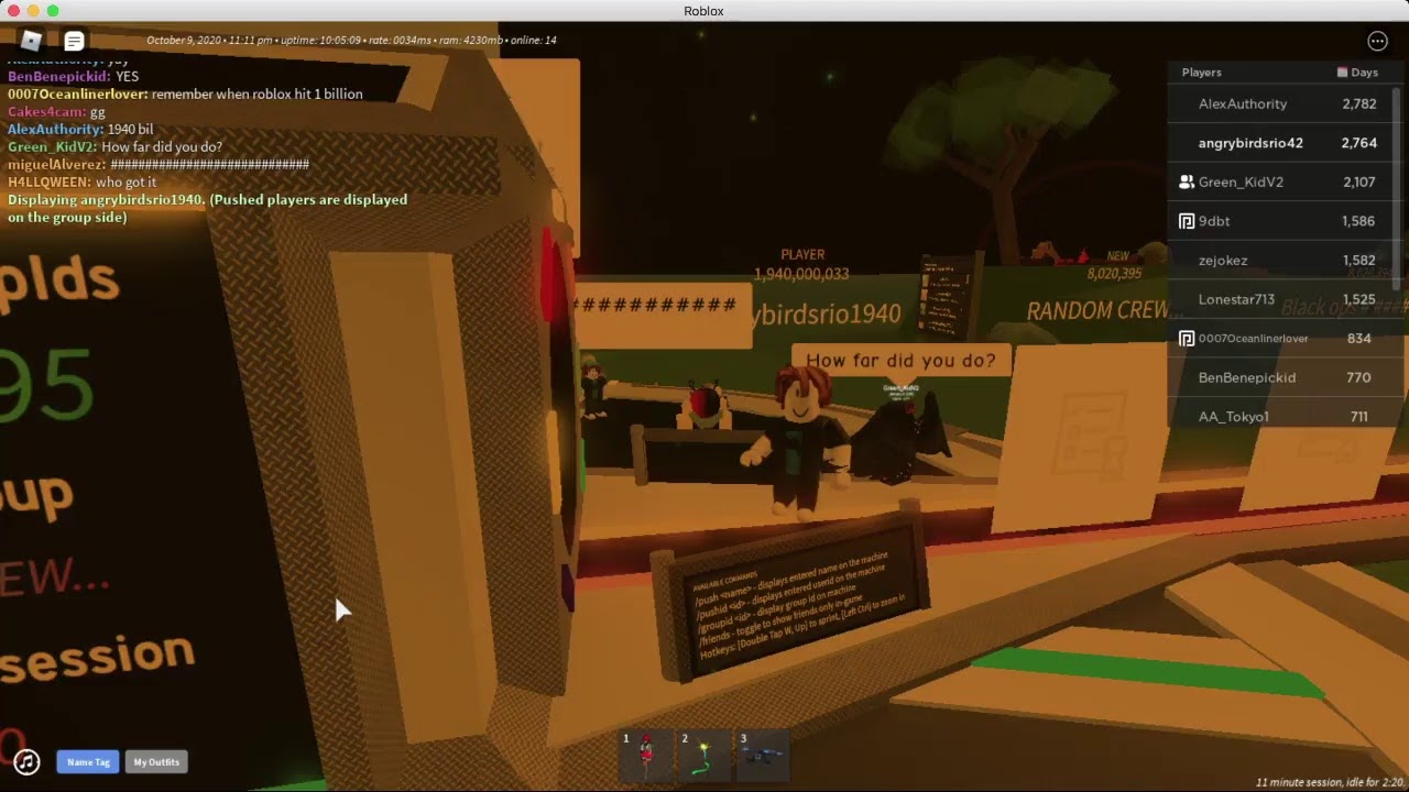 Roblox Livestream #297: Attempting 1,940,000,000 - YouTube