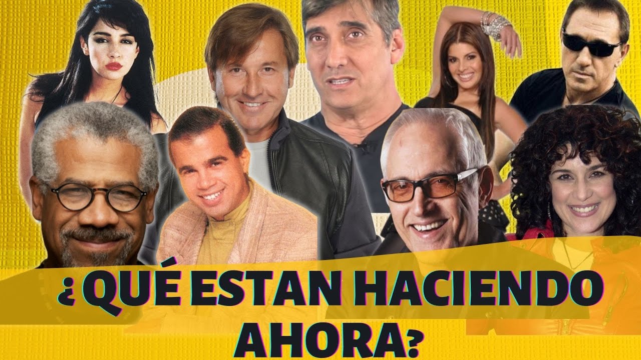 Cantantes Venezolanos de los 80´s Antes y AHORA! Parte 1 / mira su ...