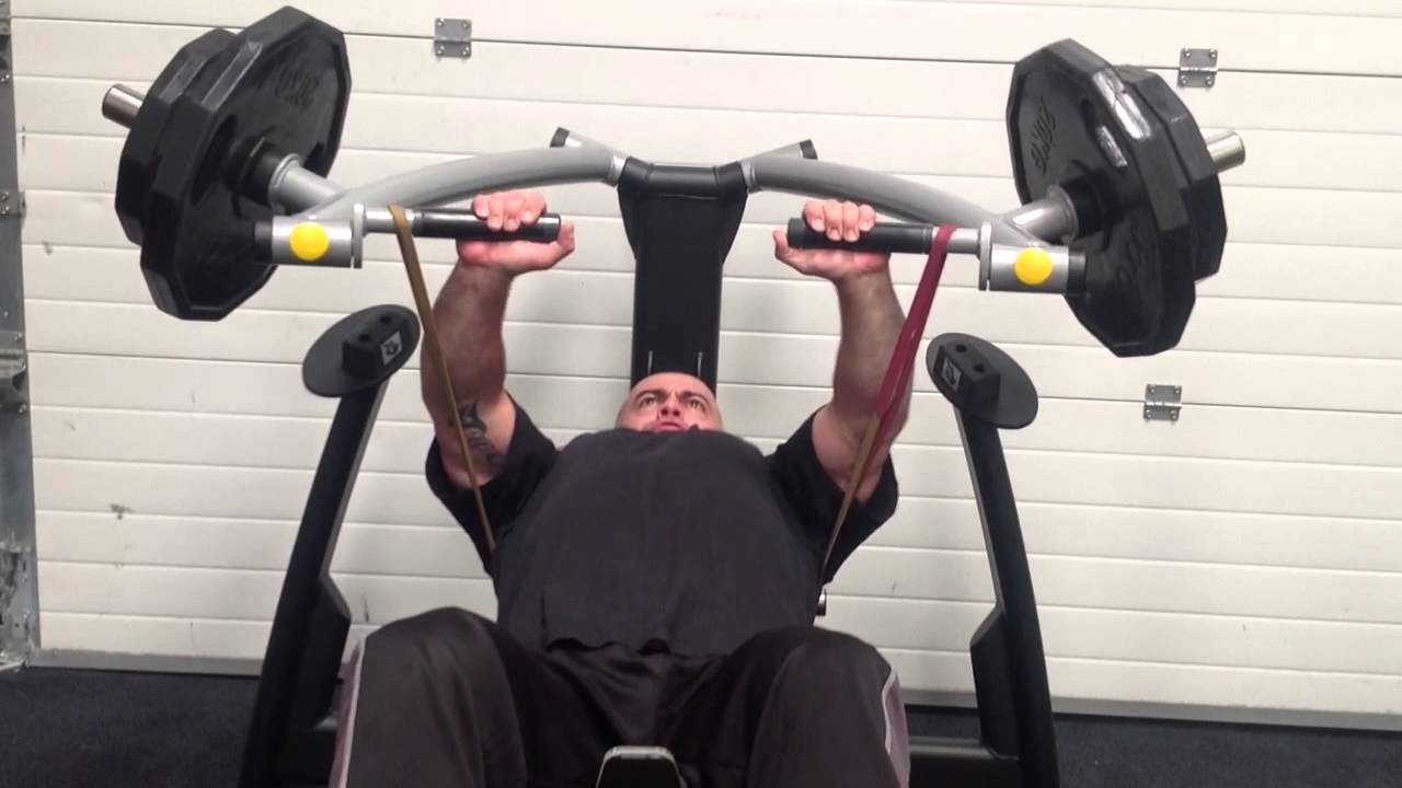 Banded Chest Press - YouTube