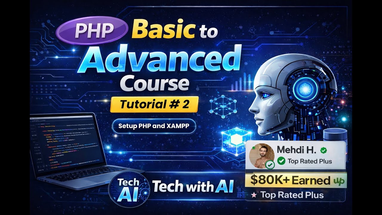 PHP Full Course (Basic to Advanced) | Episode #2 | Tech with AI - YouTube