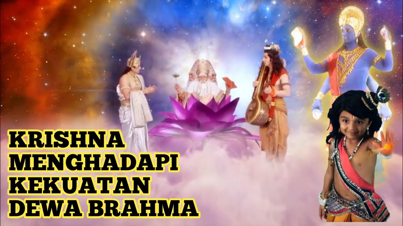 Krishna Menghadapi Kekuatan Dewa Brahma | Baal Krishna Episode 91 - YouTube