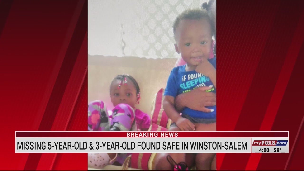 Missing children found safe in Winston-Salem - YouTube