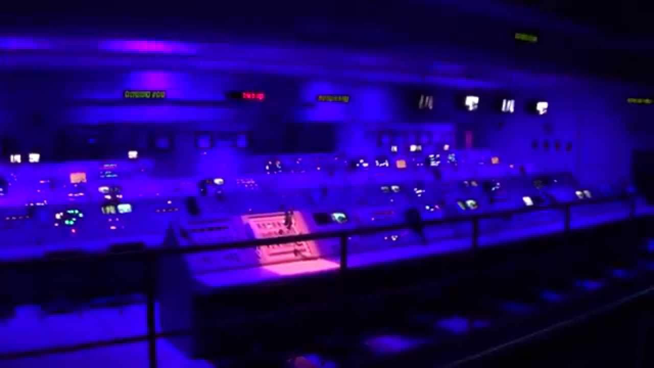 Kennedy Space Center inside control room complete final 3 minutes ...