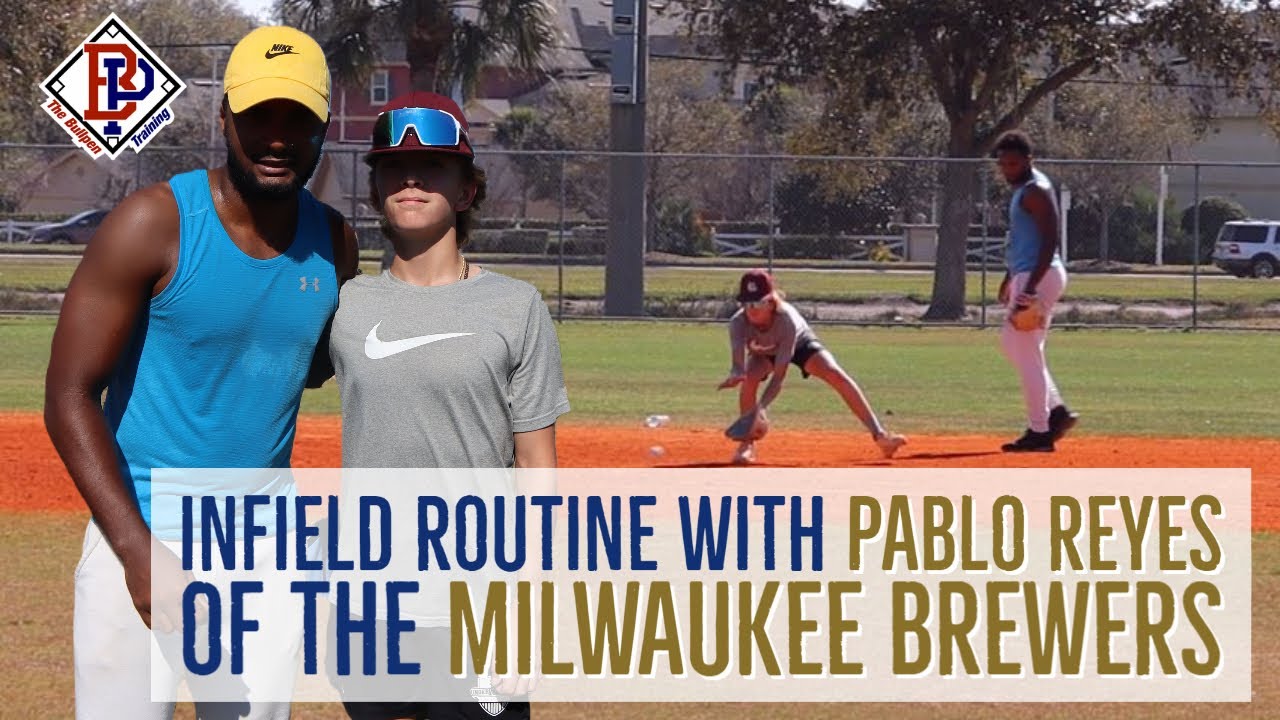 My Day of Baseball Infield Work with Pablo Reyes of the Milwaukee ...