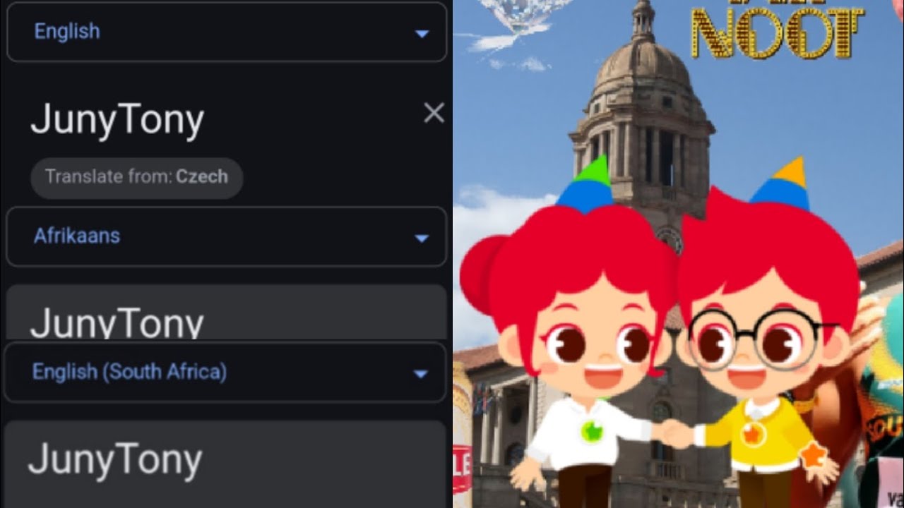 JunyTony in different languages meme - YouTube
