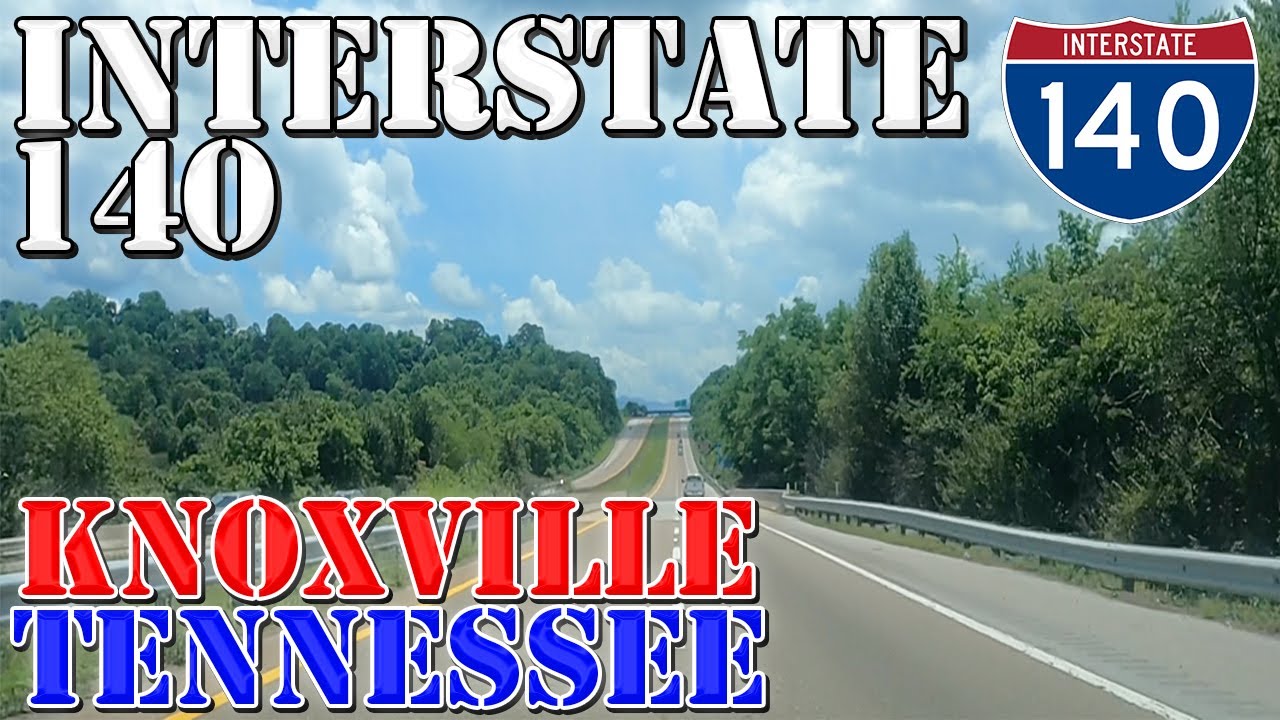 I-140 East - Knoxville to Maryville - Tennessee - 4K Highway Drive ...