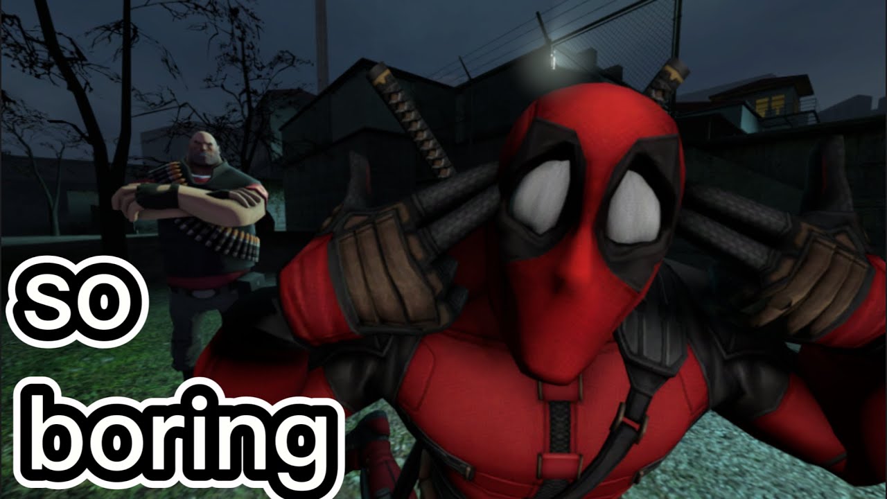 It' so boooooring.....(SFM)/(Deadpool video game) - YouTube