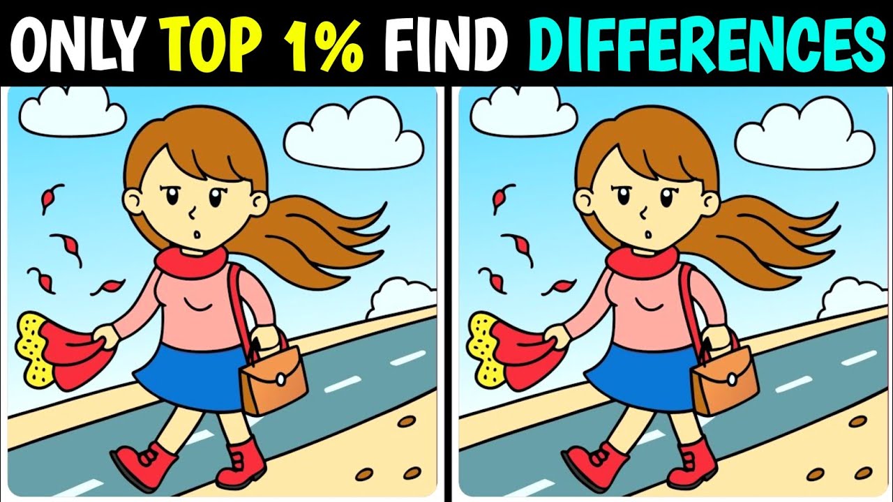 Find The 3 Differences | Only TOP 1% find All Differences | Too Hard ...