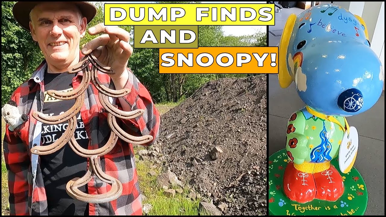 Searching the dump and searching for Snoopy! See some of the Snoopy ...