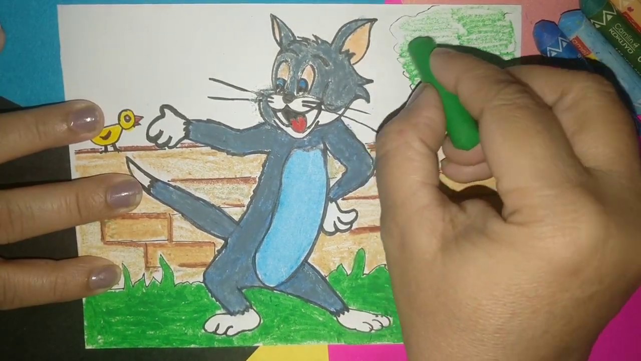 How to draw 'TOM' from Alphabet 'T' || AlphaToons ||~made by Preetisha ...