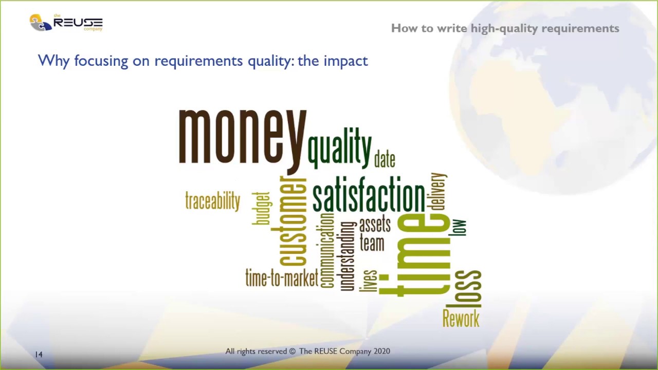 How to write high-quality requirements 2 - YouTube