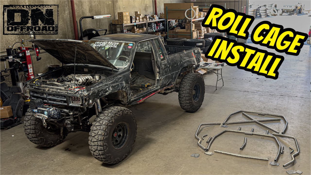 Finally Building a Roll Cage for our Toyota Rock Crawler! Fordyce ...