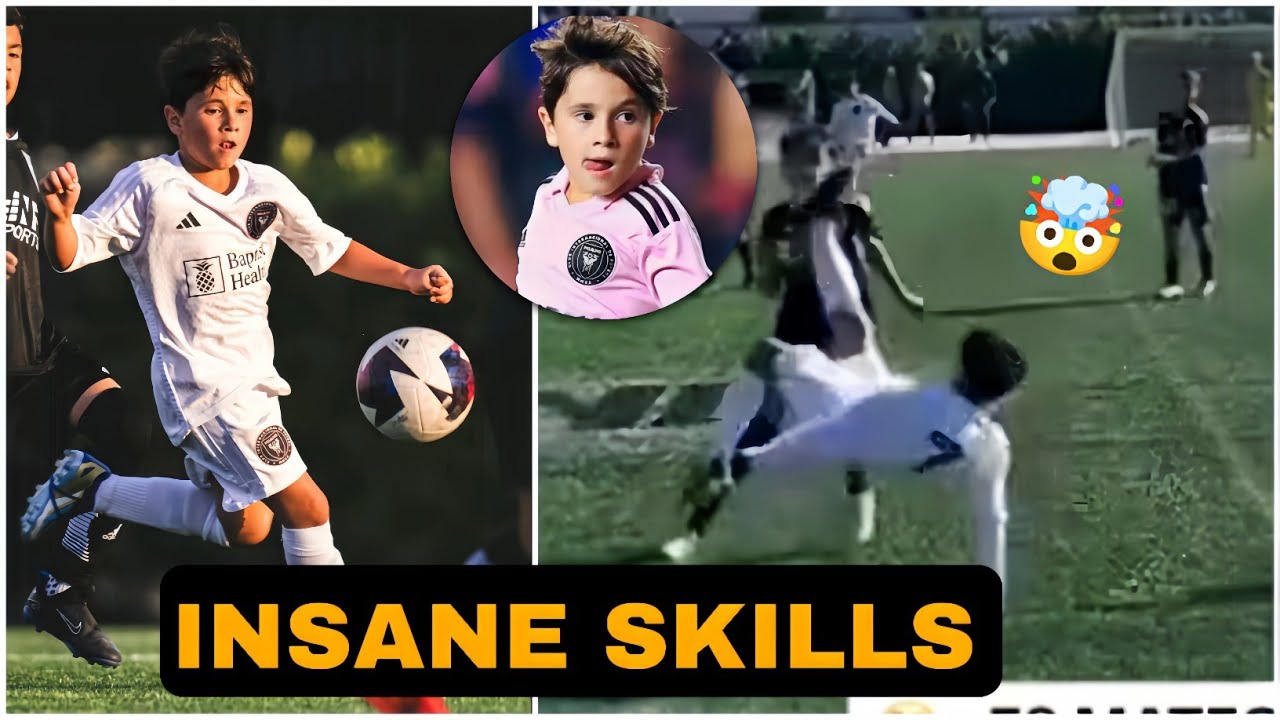 Mateo Messi's Insane Skills Will Leave You Speechless! 🤯 - YouTube