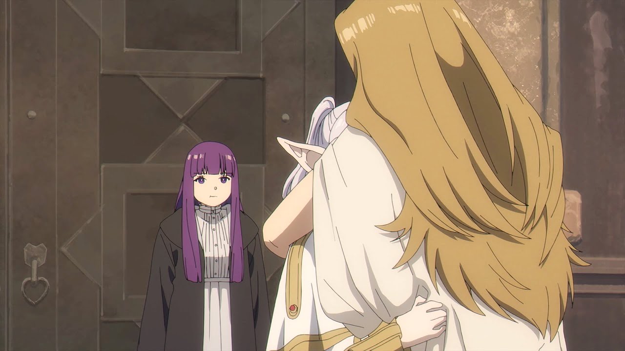 Methode hugs Frieren | Frieren: Beyond Journey's End - Episode 24 - YouTube