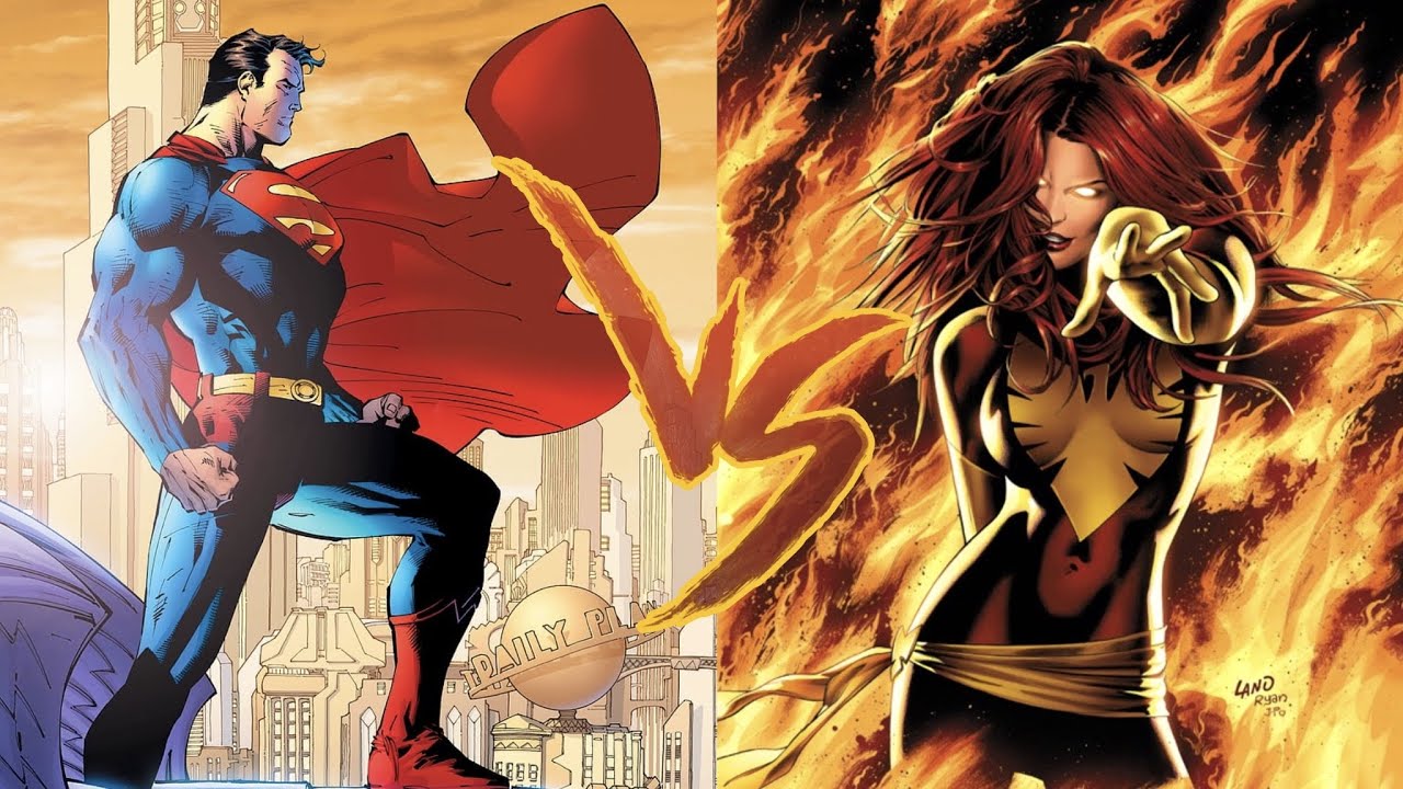 Superman VS Dark Phoenix - YouTube