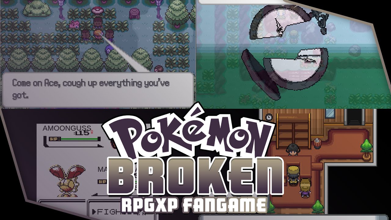 Completed New Pokemon RPGXP Fan-Game With Legendary Starter, New Items ...