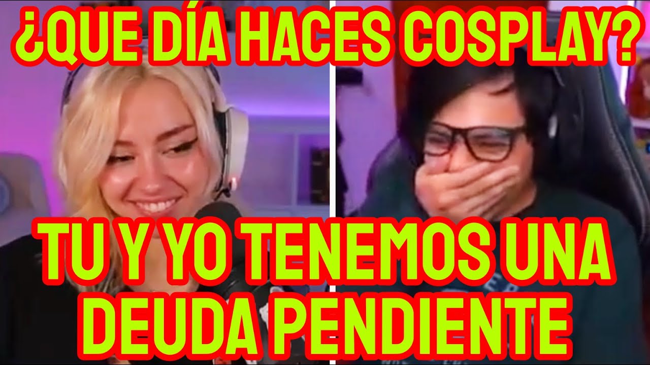 DAARICK SE PASA DE SIMP CON MICTIA Y LE PIDE UN ZING Y COSPLAY XD - YouTube