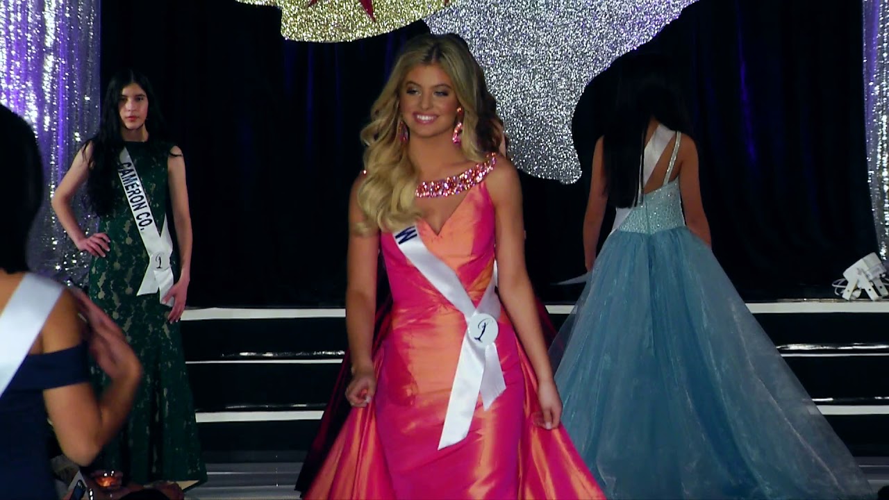 Preslie Watson - Evening Gown - Saturday Preliminary - YouTube