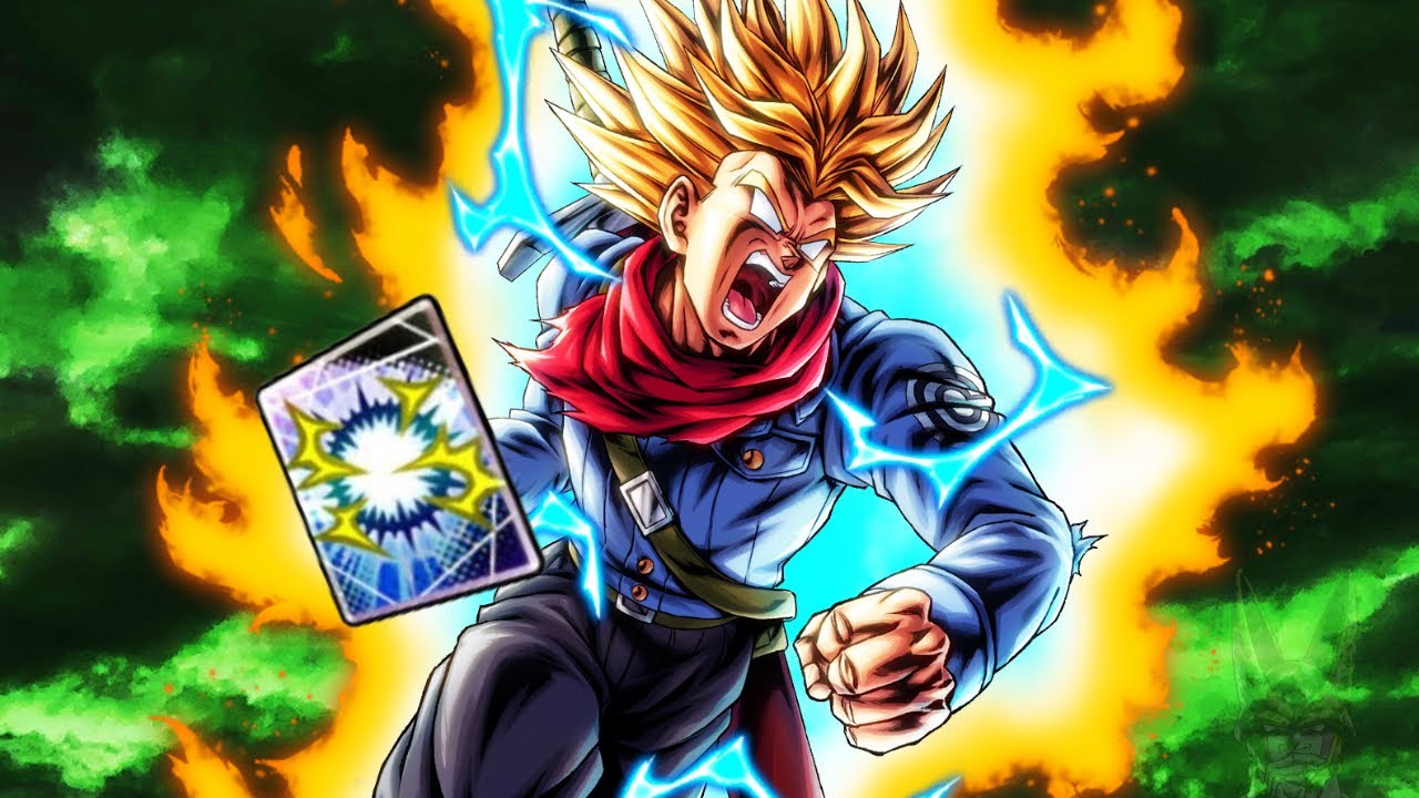 (Dragon Ball Legends) Free Trunks’ blue card one shots EVERYTHING ...
